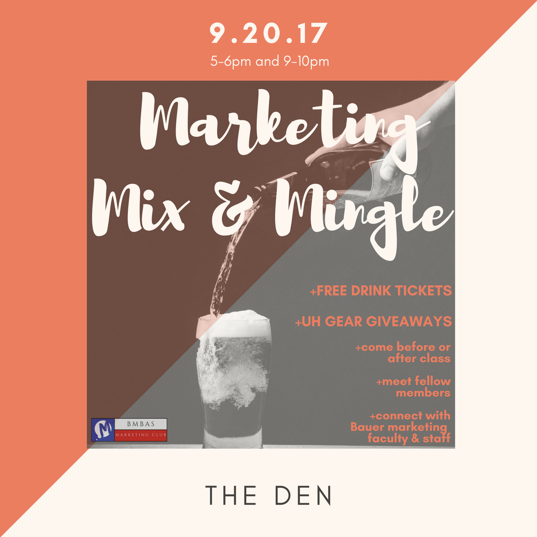 Marketing Mix & Mingle - BMBAS