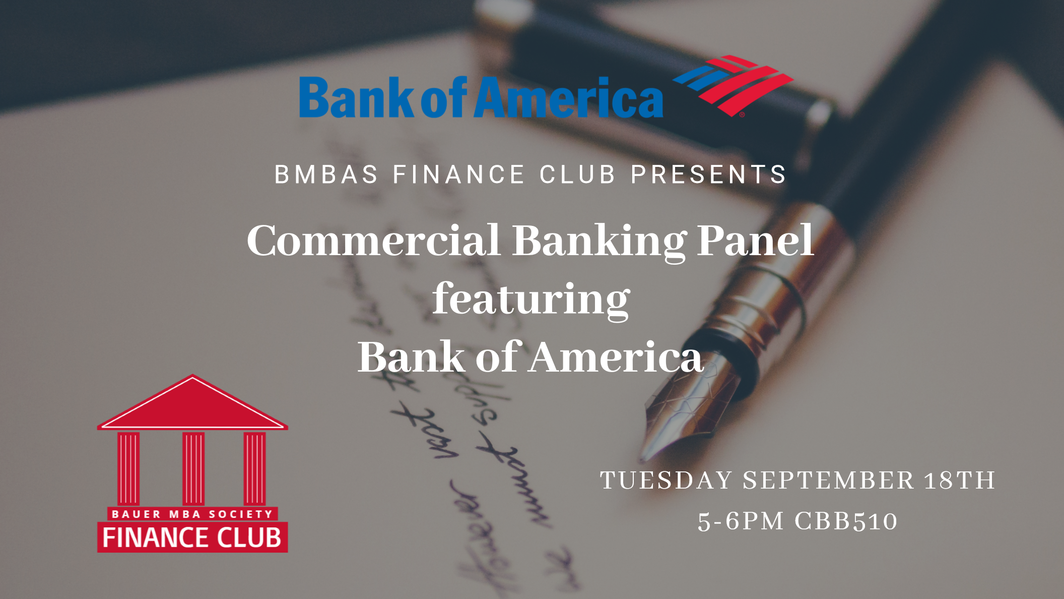 Bank of America – Commercial Banking Panel - BMBAS